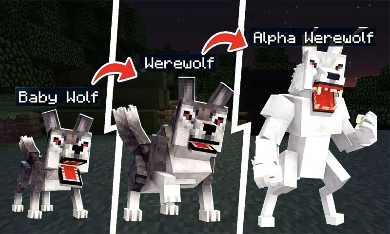 Minecraft Baby Wolf