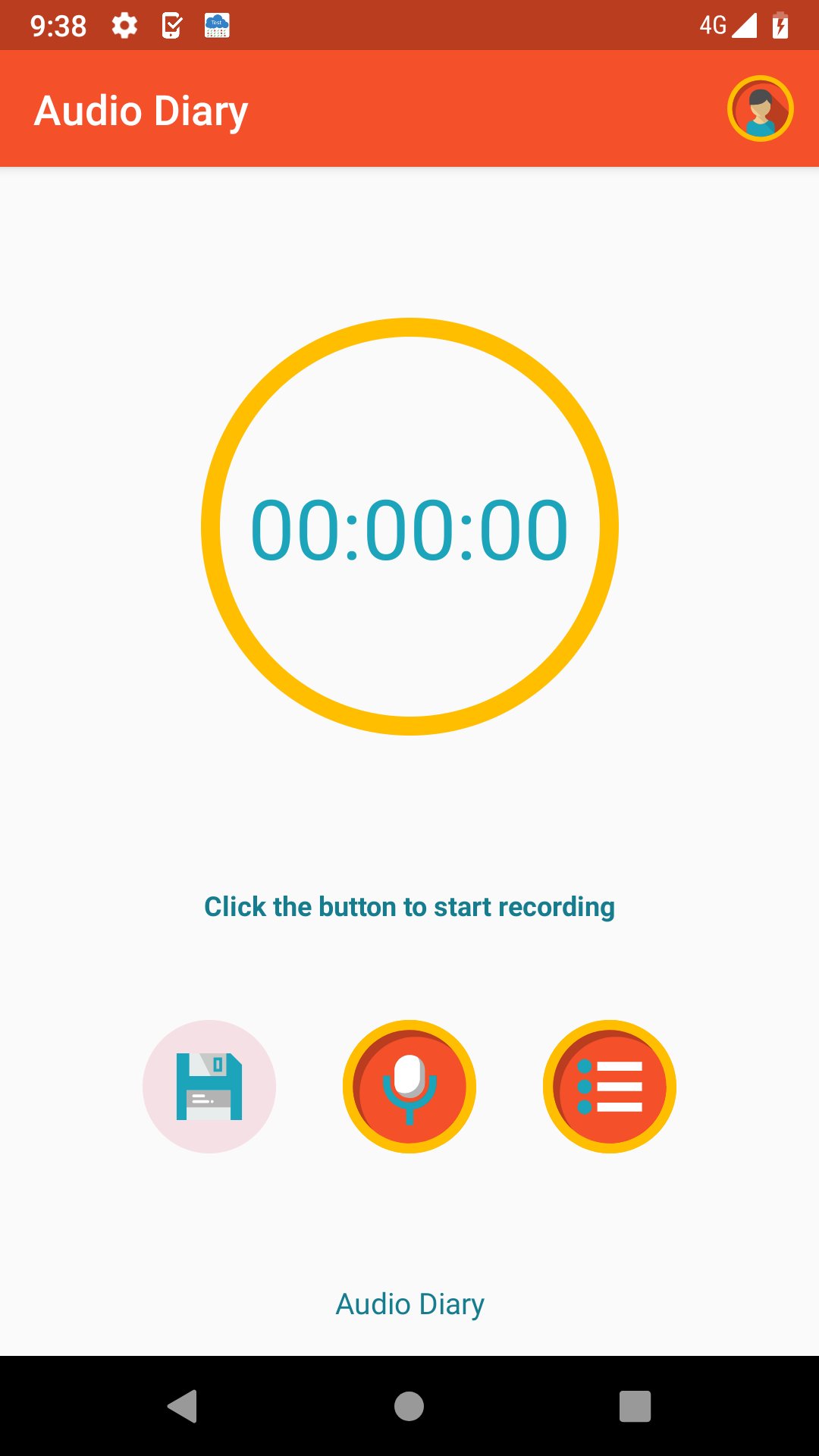 Audio Diary. APK للاندرويد تنزيل