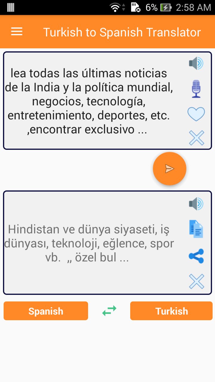 Turkish Spanish Translator APK for Android Download