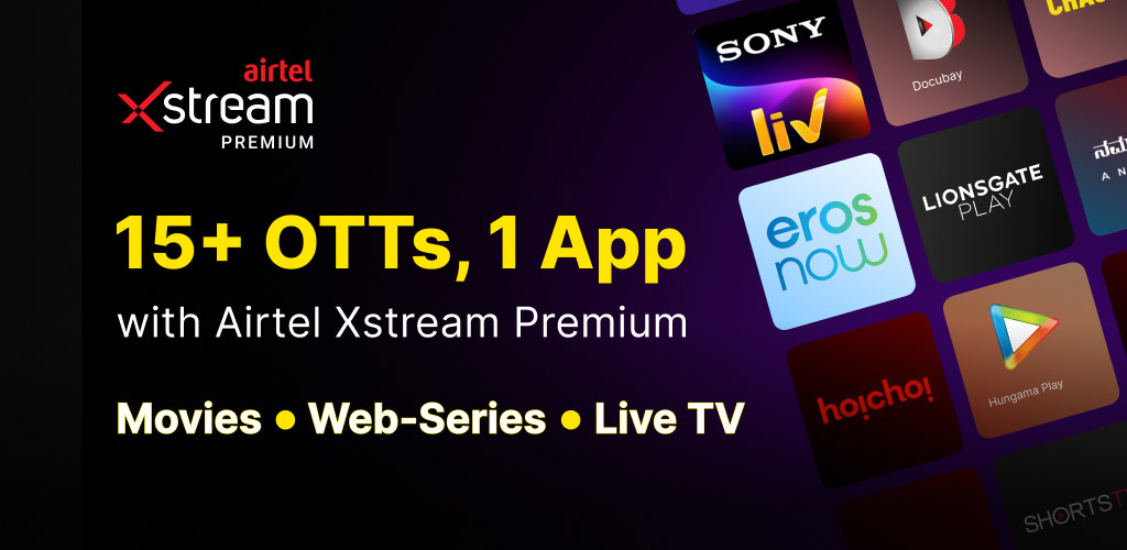 How to Download Airtel Xstream Play: 25+ OTTs Latest Version for ...
