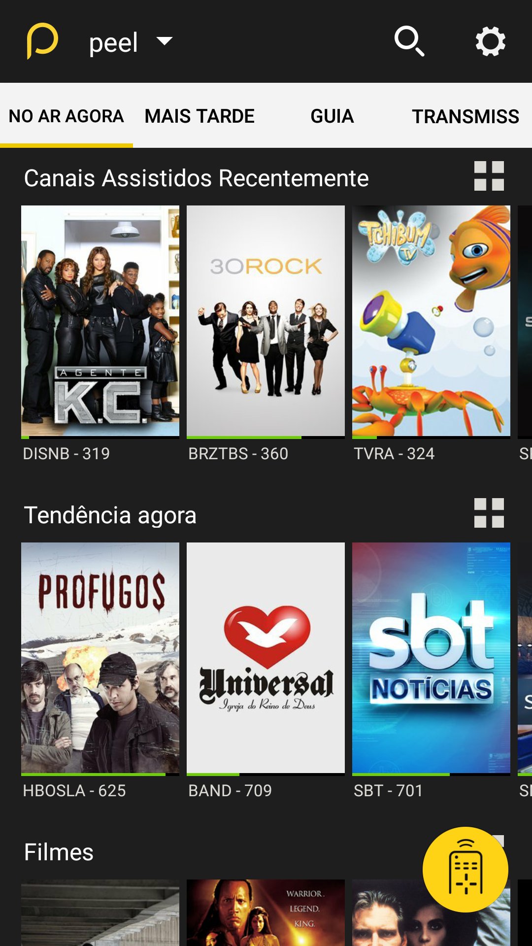 Download do APK de Peel Universal Smart TV Remote Control para Android