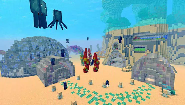 Minecraft Underwater City