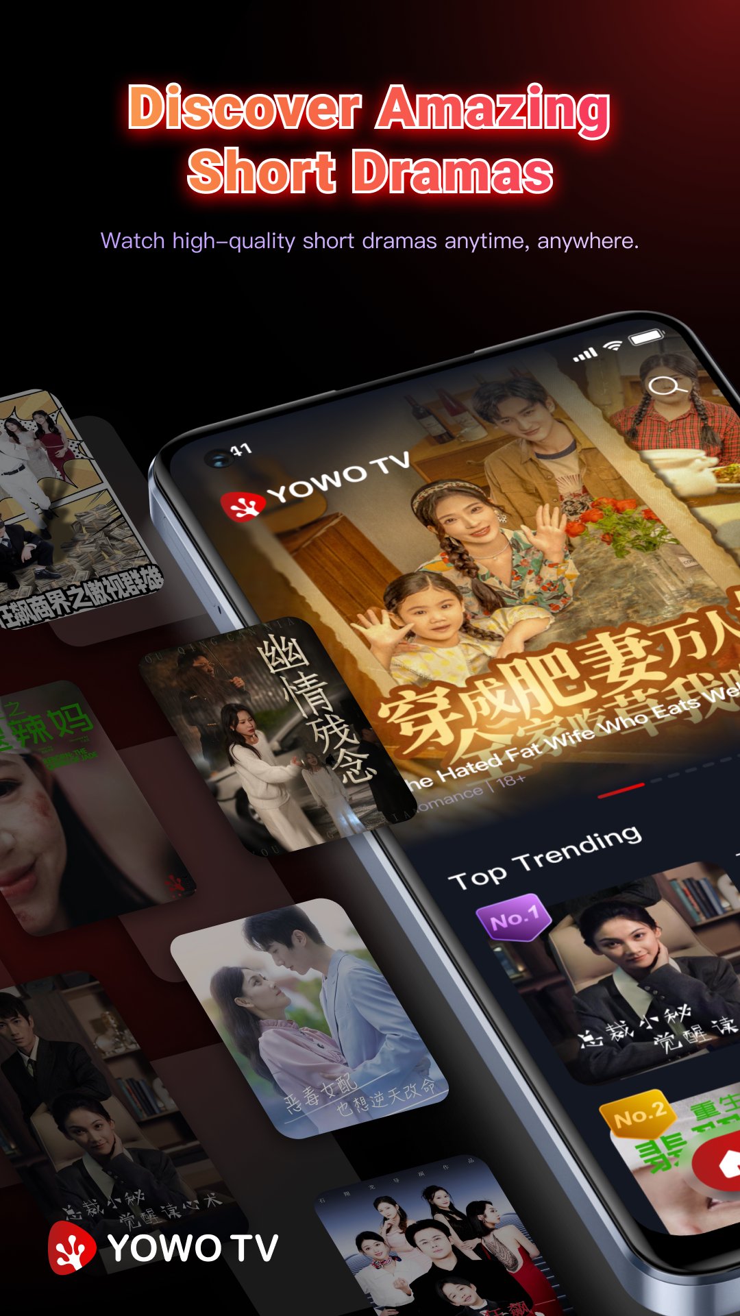 YOWO TV - Stream Drama & TV APK für Android herunterladen