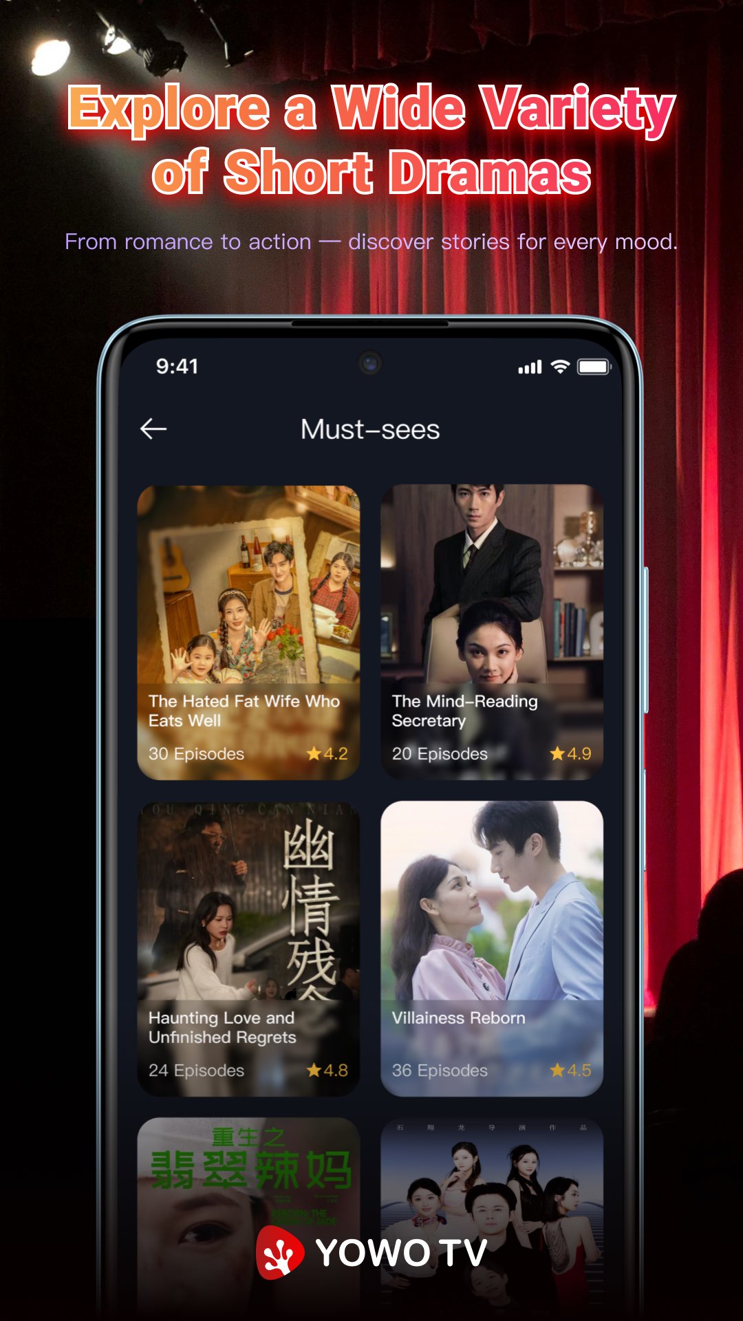 YOWO TV - Stream Drama & TV APK für Android herunterladen