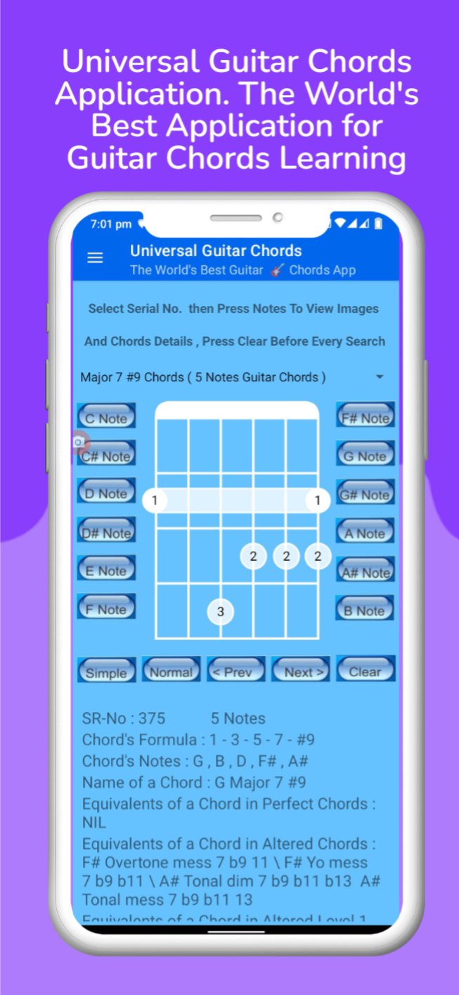 Universal Guitar Chords APK for Android Download