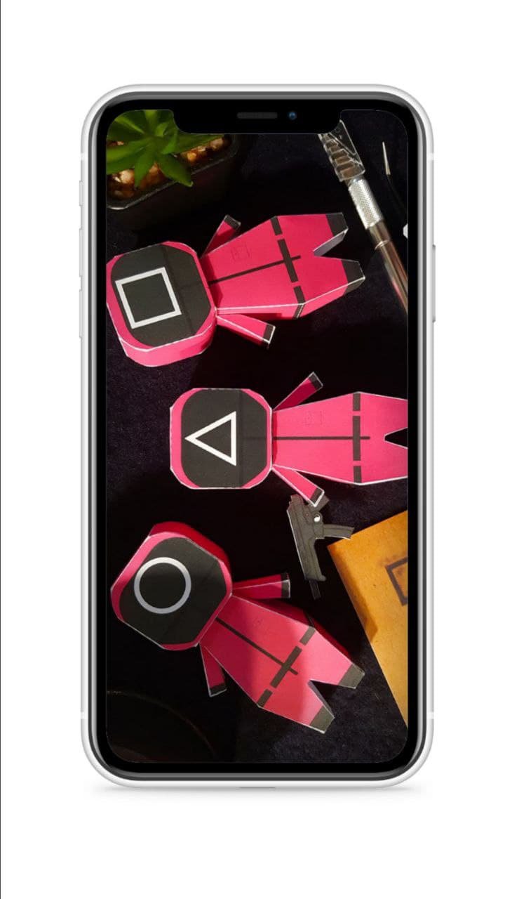 Descarga de APK de Squid Game Papercraft 3D para Android