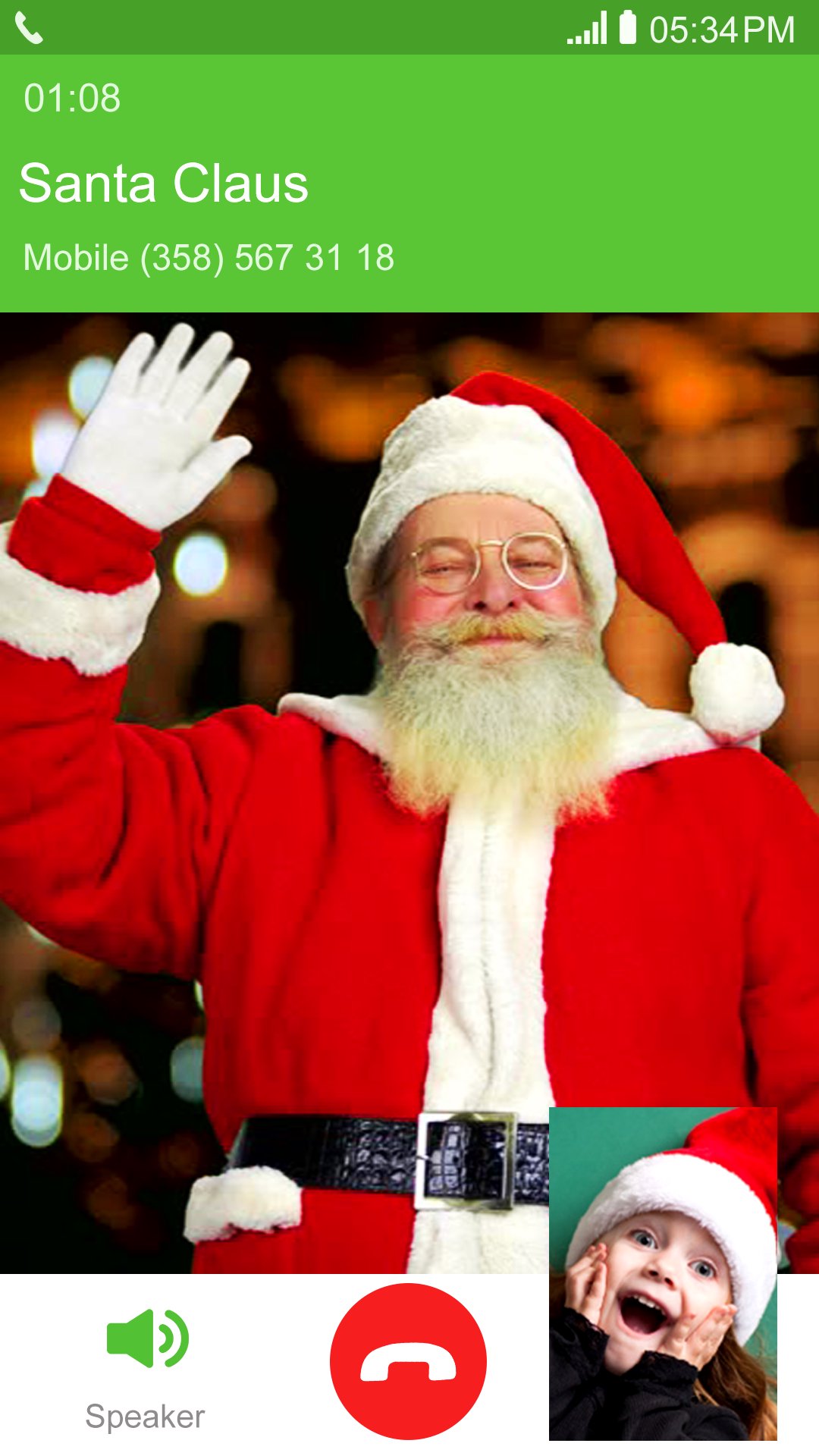 Call from Santa Claus (North Pole) prank APK for Android Download