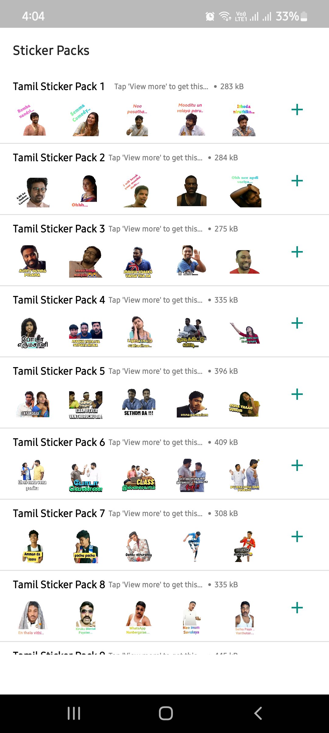 Descarga de APK de Tamil Meme Stickers para Android