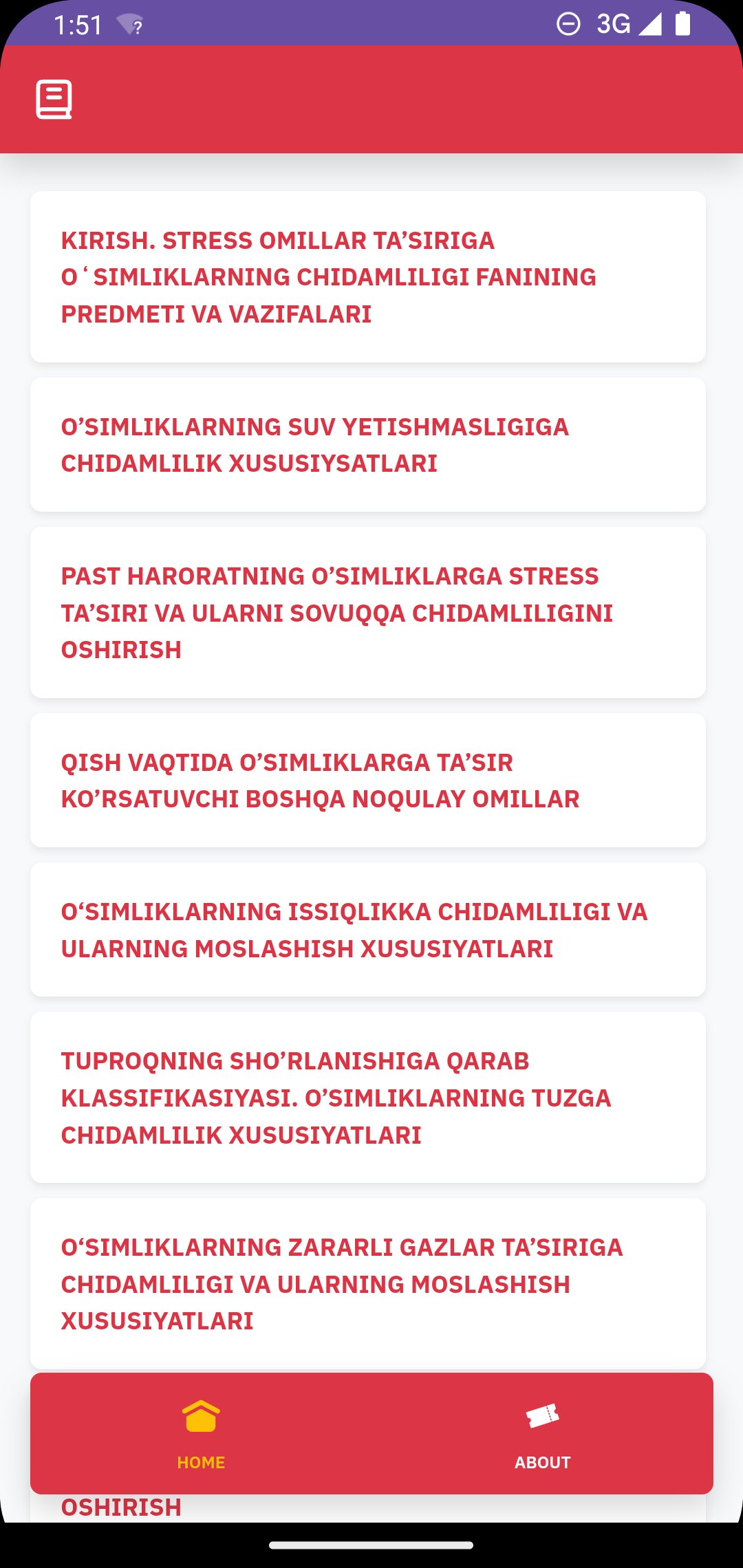 Download do APK de Stress omillariga o'simliklar para Android