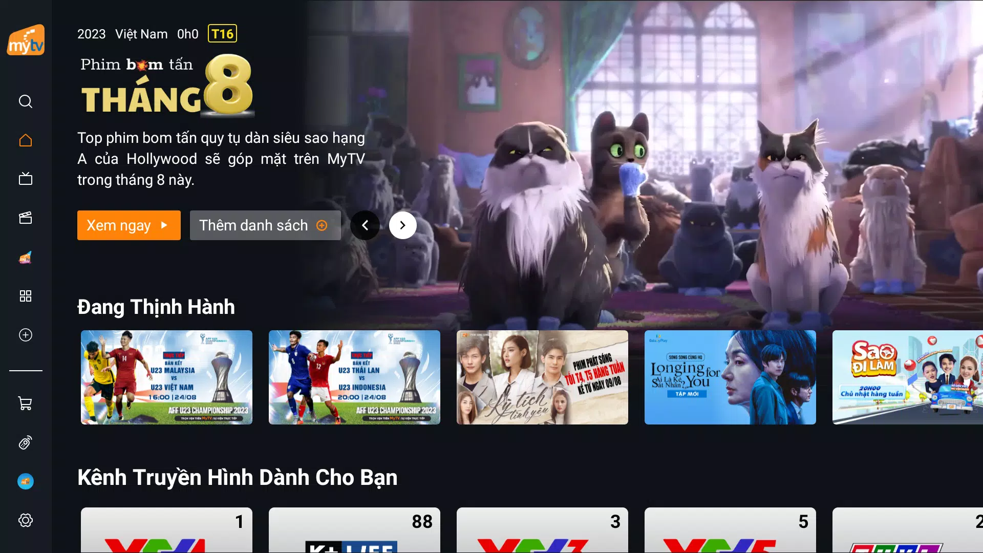 Tải xuống APK MyTV 4.63.0_... cho Android - Tải xuống Miễn phí và An toàn