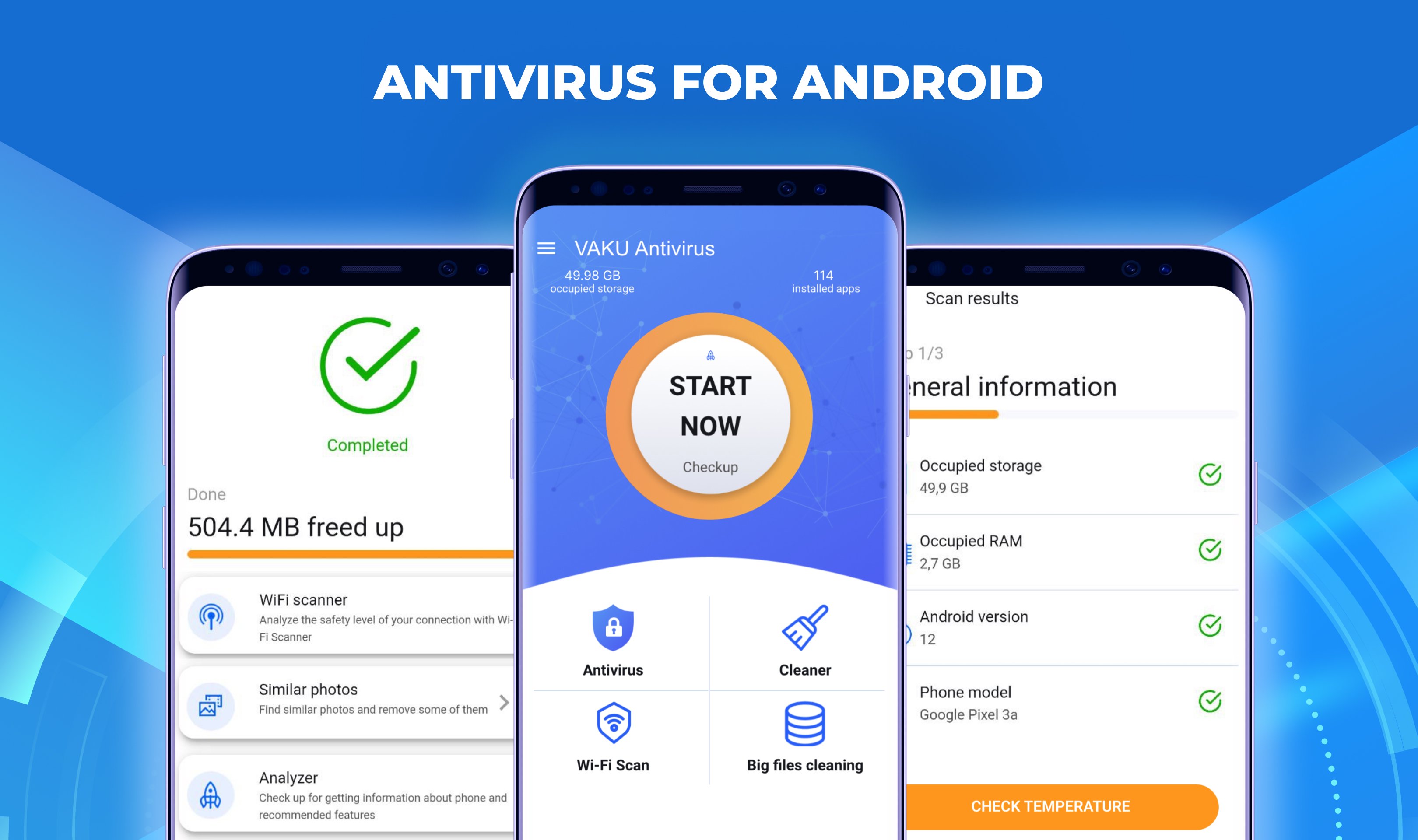 Antivirus: scan, clean - Vaku APK for Android Download
