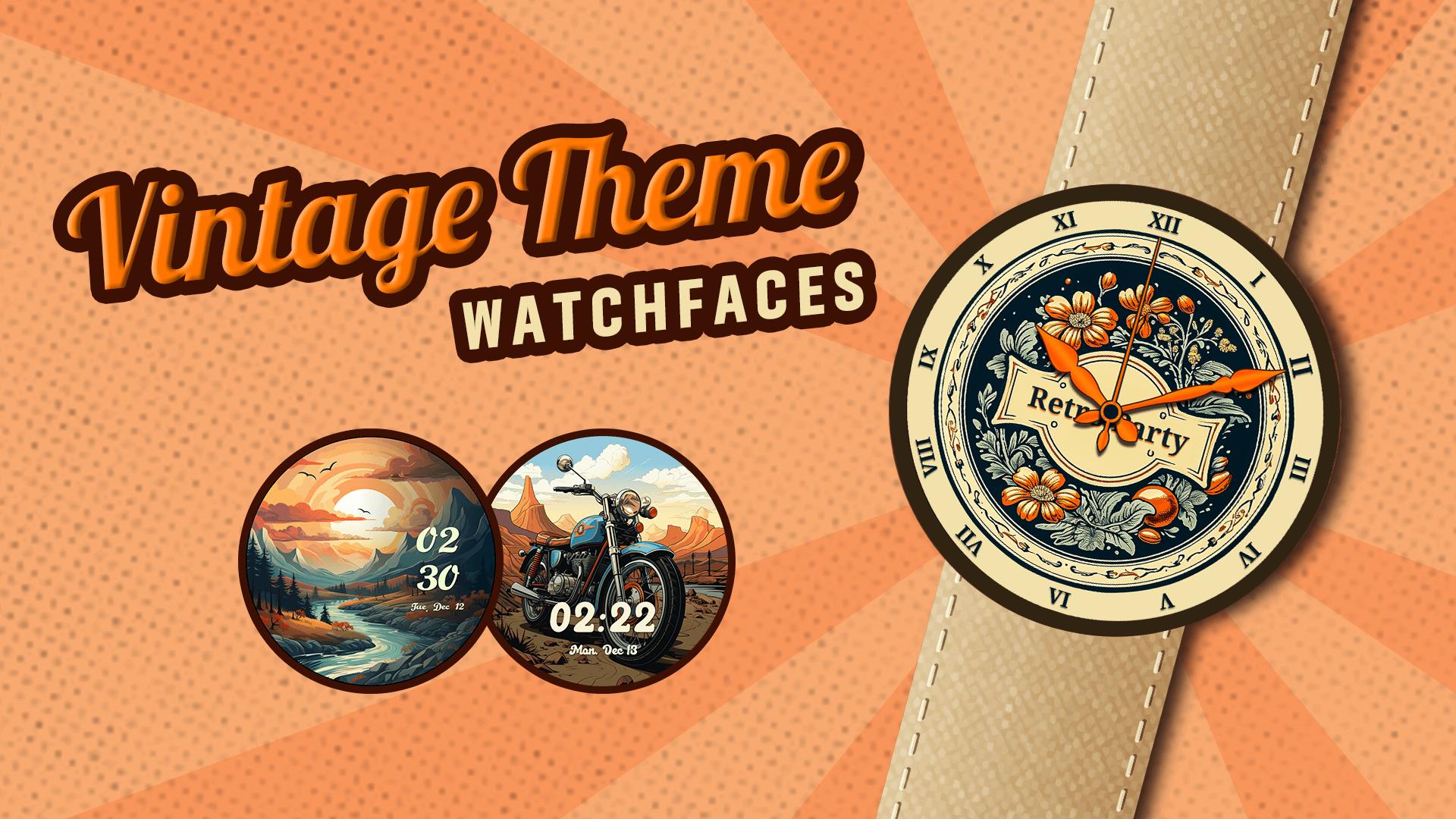 Vintage Theme Watch Faces APK للاندرويد تنزيل Vintage Theme Watch Faces APK للاندرويد تنزيل