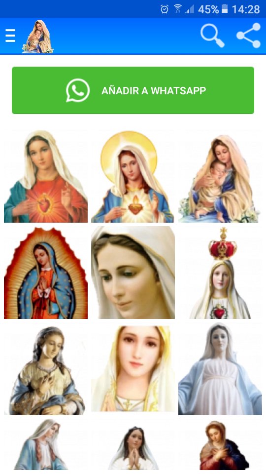 Virgen María & Jesús Stickers para Whatsapp 😍安卓版應用APK下載
