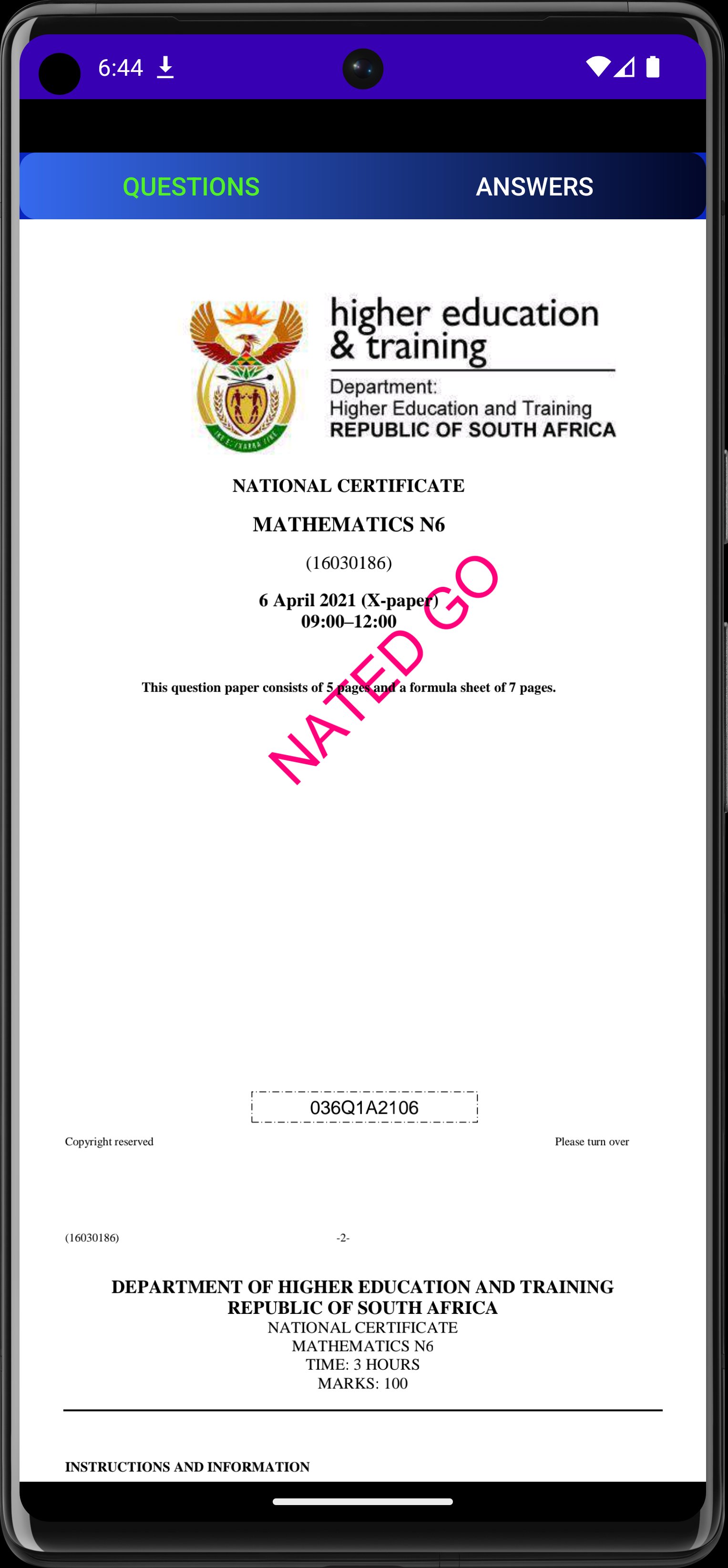 TVET Mathematics N1 - N6 APK for Android Download