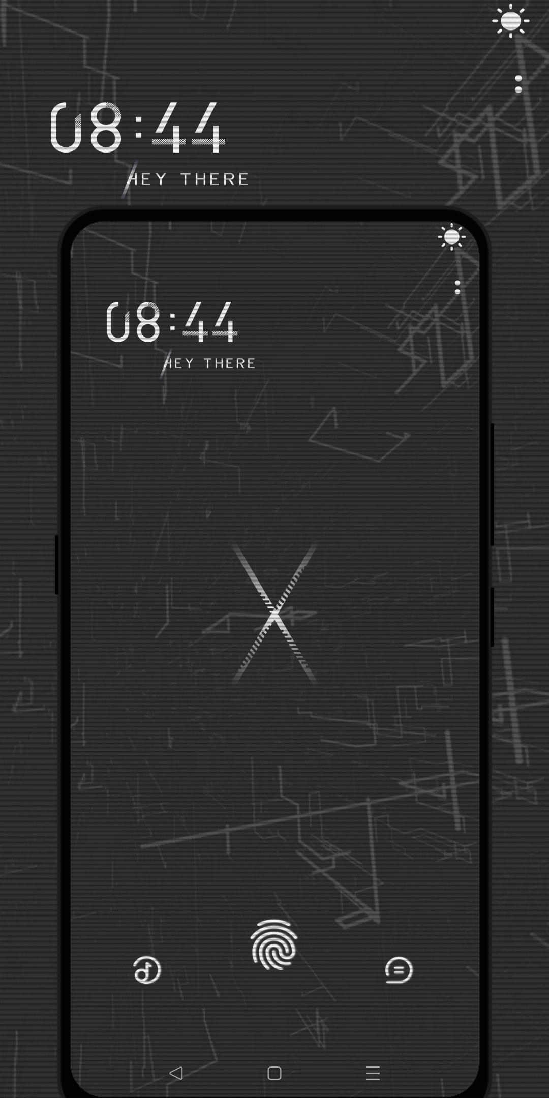 Glitchy Hacker Klwp La Última Versión V1 0 Para Android