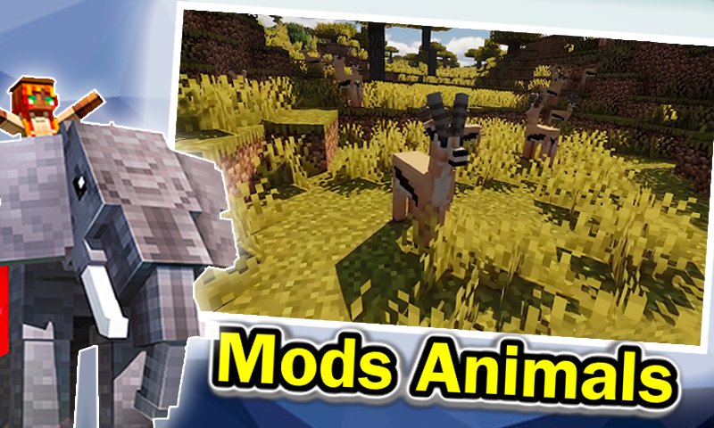 Animals Mod for MInecraft PE APK Download for Android - Latest Version