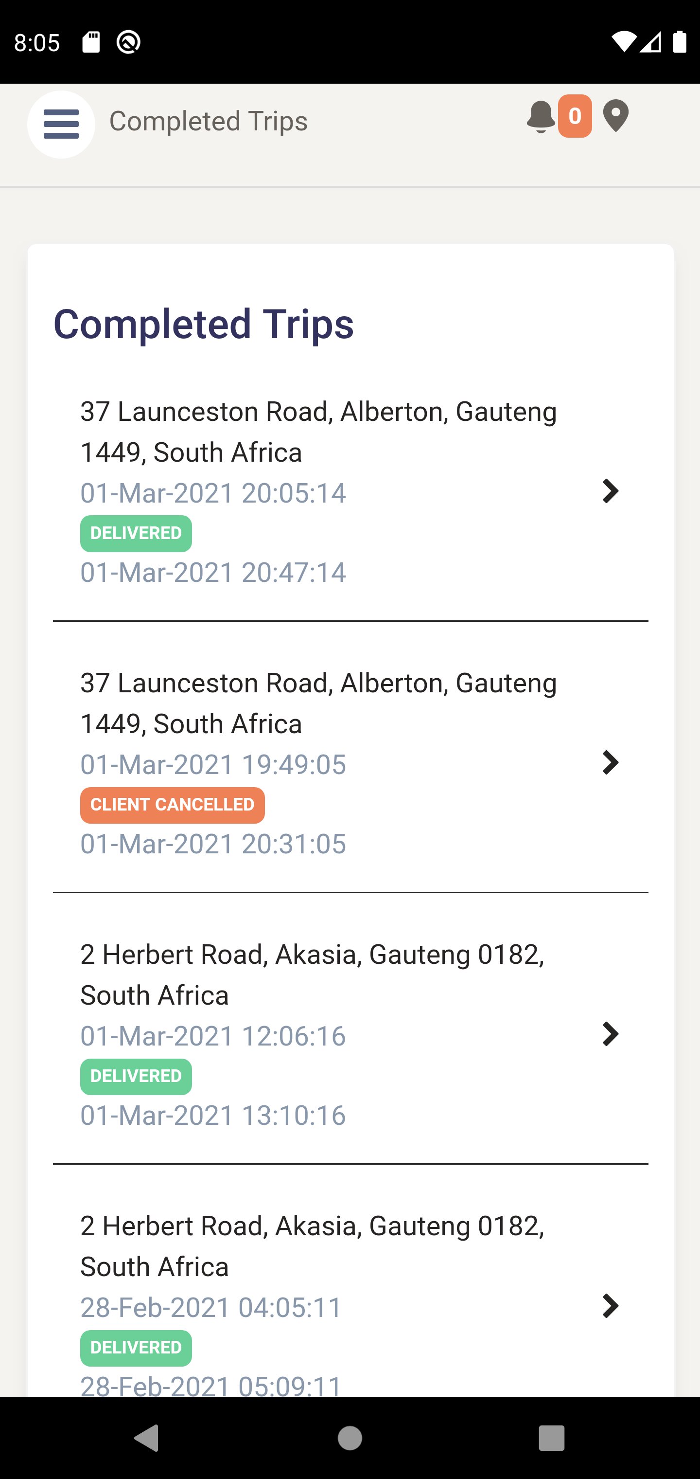 Descargar Parcel Quest Driver APK Última Versión 1.2.0 para Android