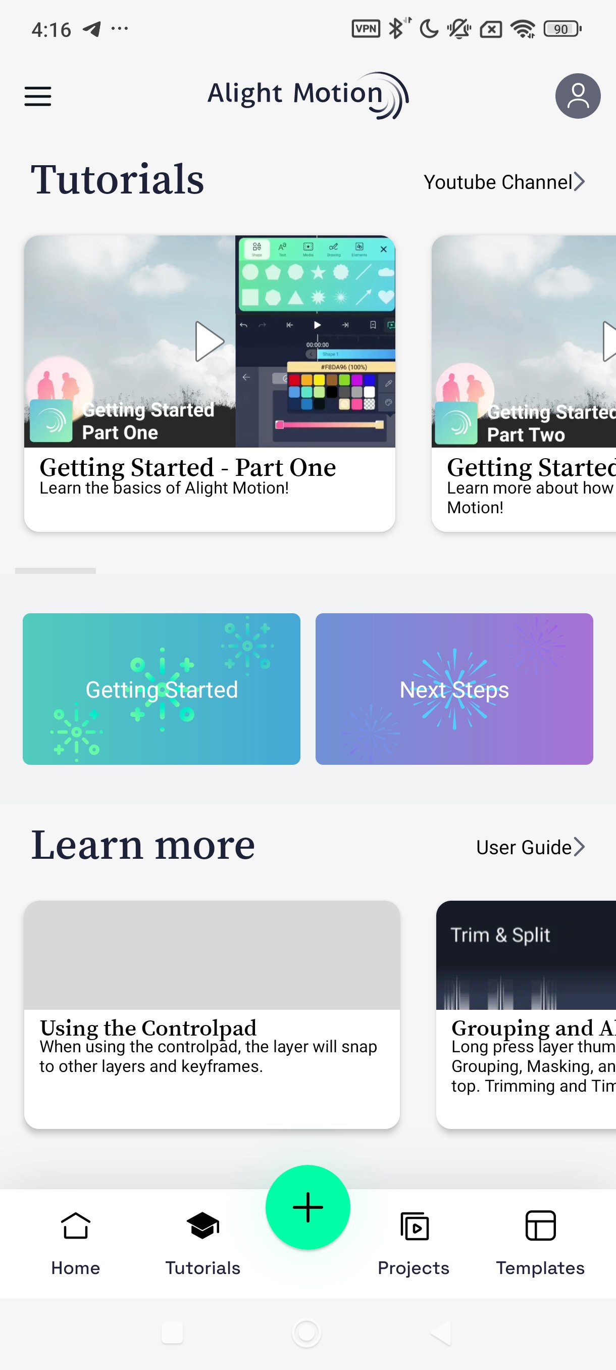 Baixar Alight Motion APK para Android