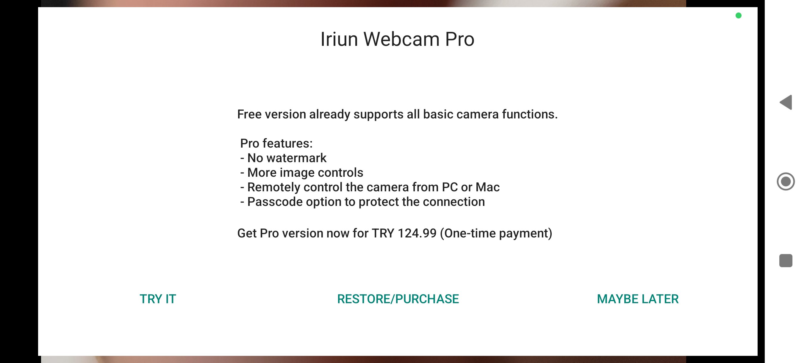 Iriun Webcam for PC and Mac APK for Android Download