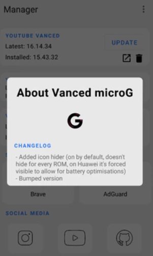 Vanced MicroG APK for Android Download