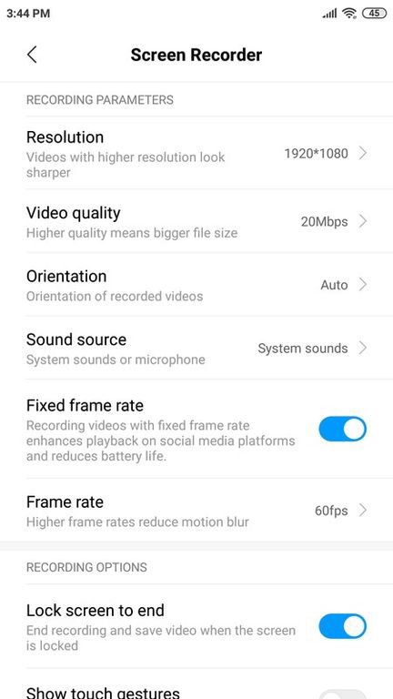 Xiaomi Screen Recorder (MIUI) APK for Android Download