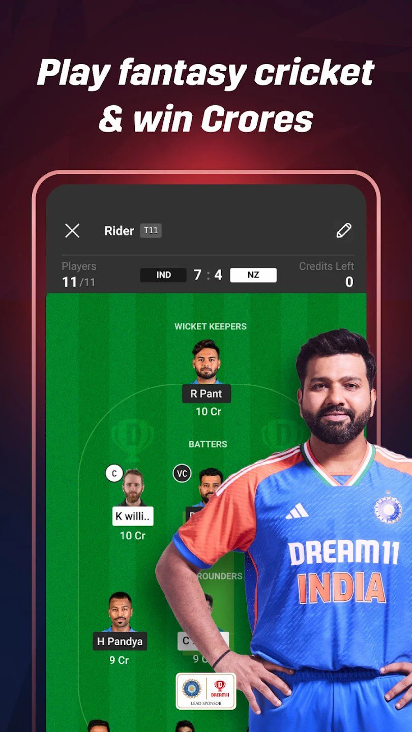 Dream11: Fantasy Cricket App APK Download for Android - Latest Version