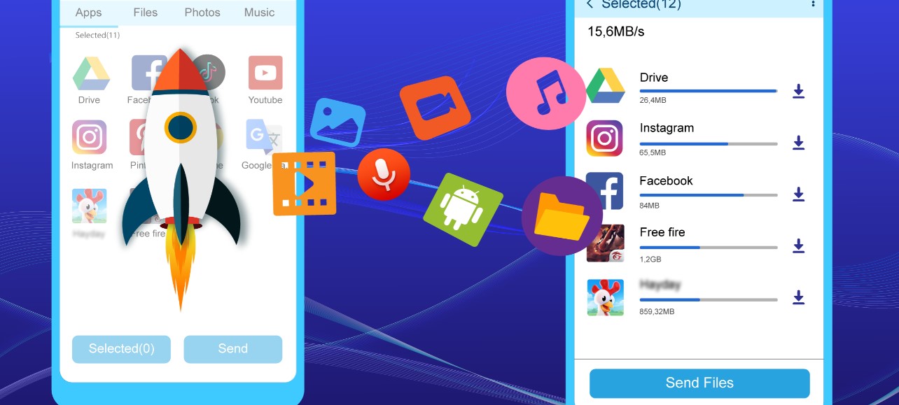 Top 10 File Sharing Apps For Android 9180