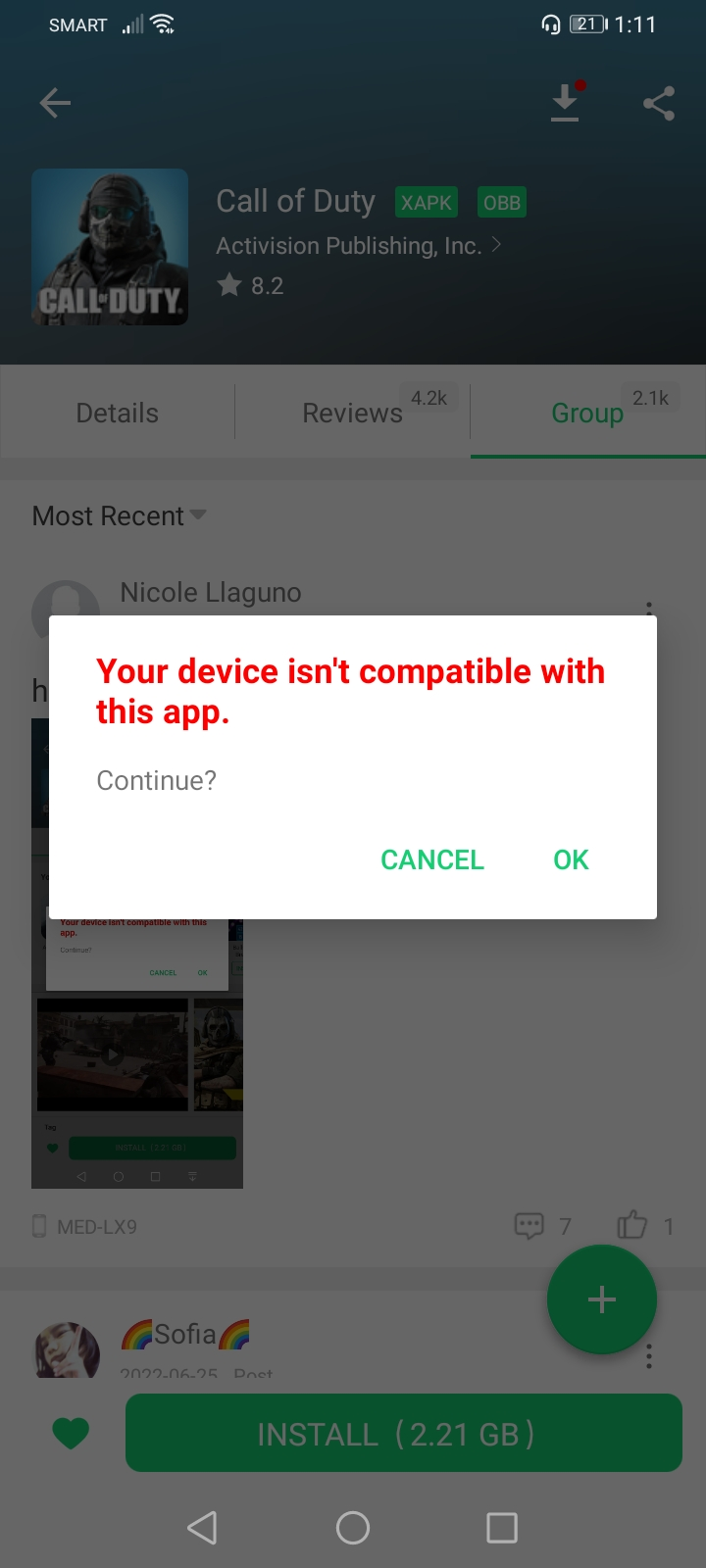 kqincsy add a post under Call of Duty: Mobile Season 7 Discussion Group ...