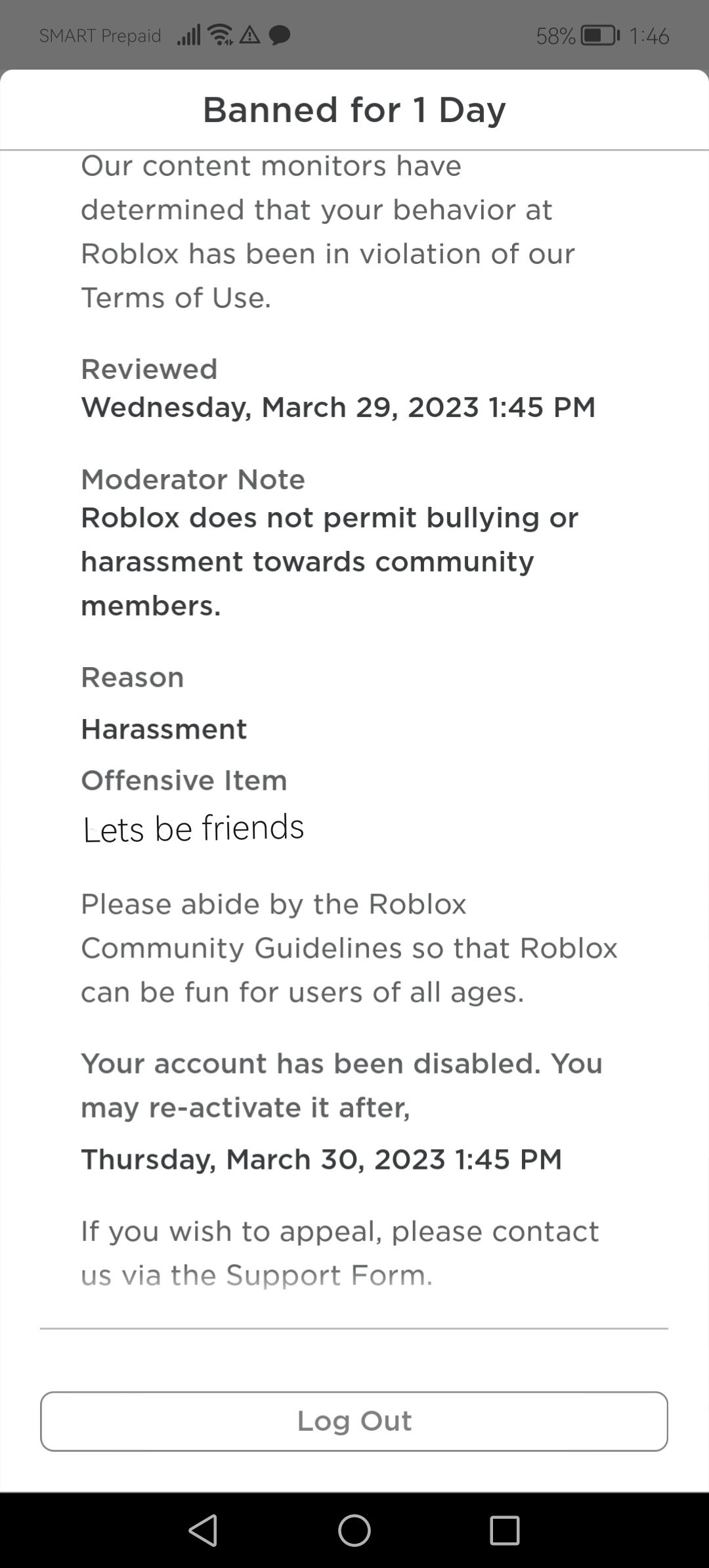 vrf add a post under Roblox Discussion Group | APKPure Group