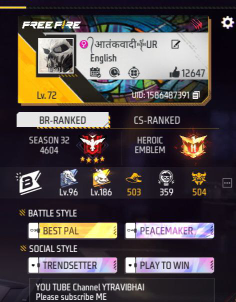 Ravi Chouhan 👉👿👈 add a post under Free Fire MAX Discussion Group ...